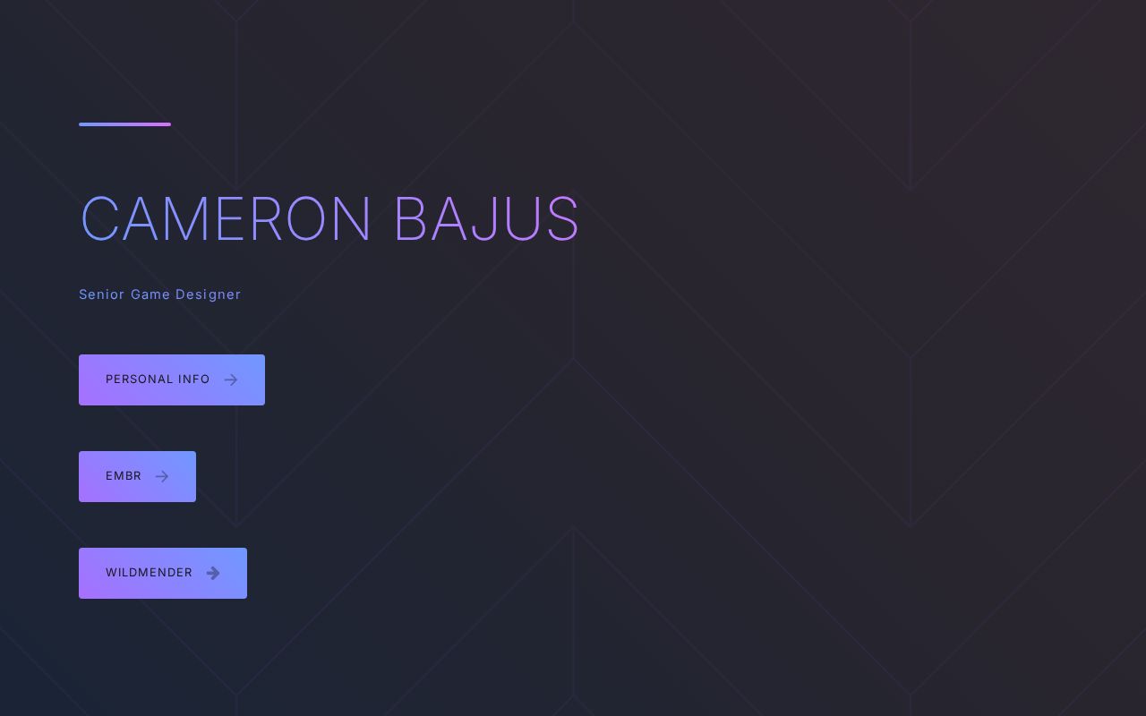 Cameron Bajus Portfolio